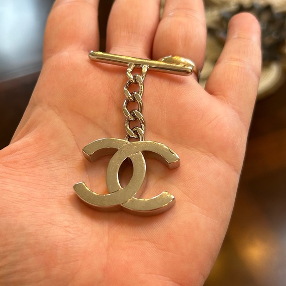 CHANEL | Jewelry | Chanel Cc Keychain Or Bag Charm | Poshmark